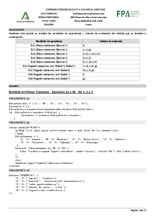Apuntes de Desarrollo web en entorno servidor